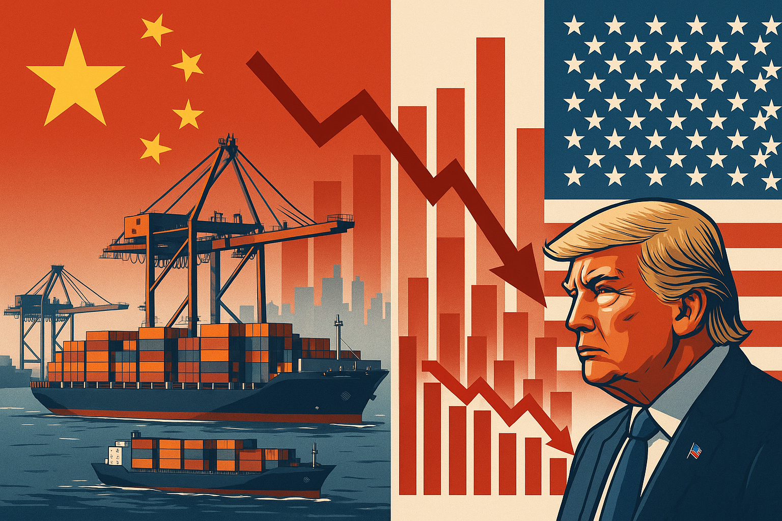 Global Trade in Crisis: China’s Export Engine Stalls as U.S. Tariffs ...