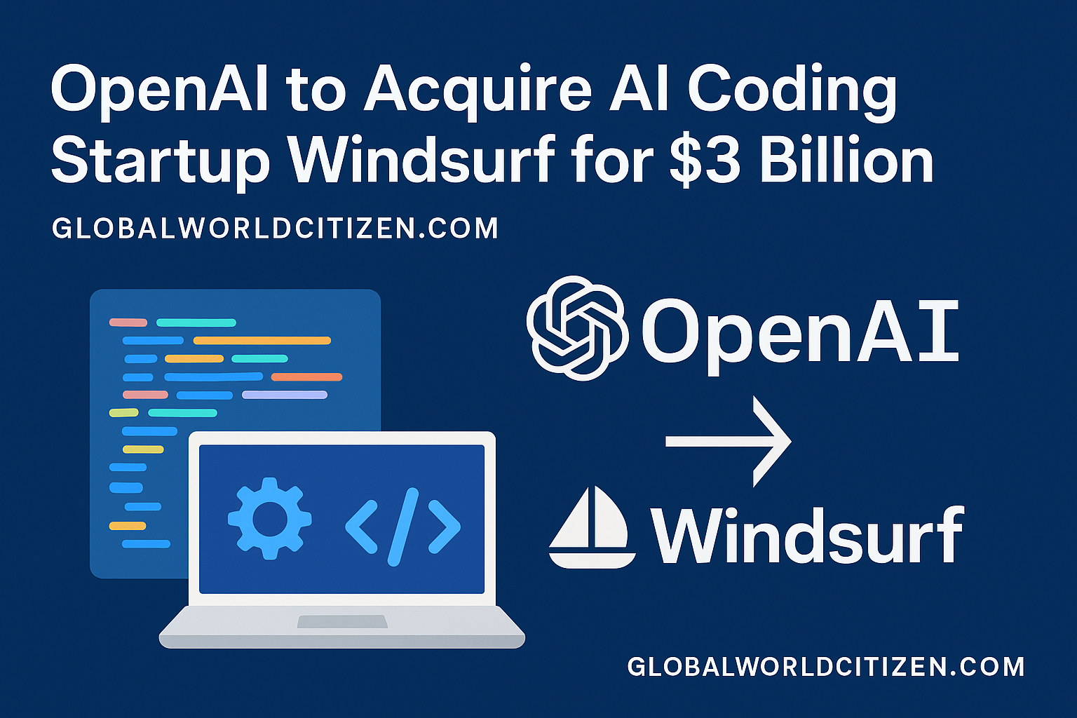 OpenAI Set to Acquire AI Coding Startup Windsurf in Historic $3 Billion Deal - Global World Citizen